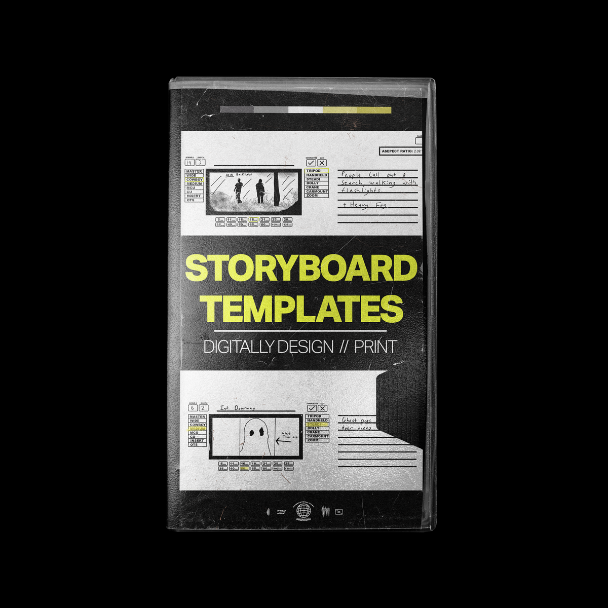 STORYBOARD TEMPLATES – Tropic Colour