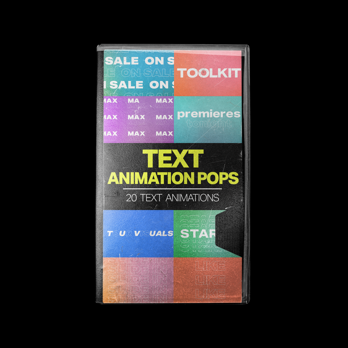 ANIMATED TEXT POPS – Tropic Colour